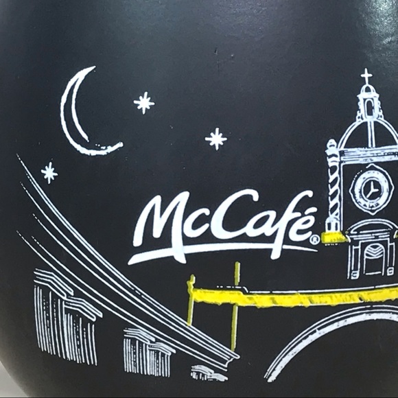 McCafe | Kitchen | Mcdonalds Mccafe Coffee Mug Ceramic Black Antigua ...